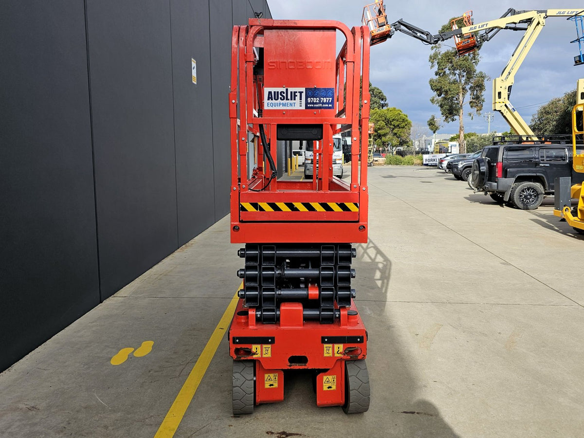 2021 Sinoboom 0808E (2732E) - 26ft Narrow Electric Scissor Lift – Auslift Equipment