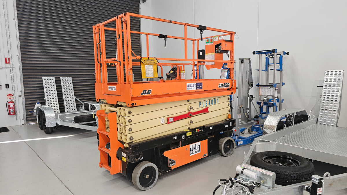 Used 2017 JLG 4045R 39ft Electric Scissor – Auslift Equipment