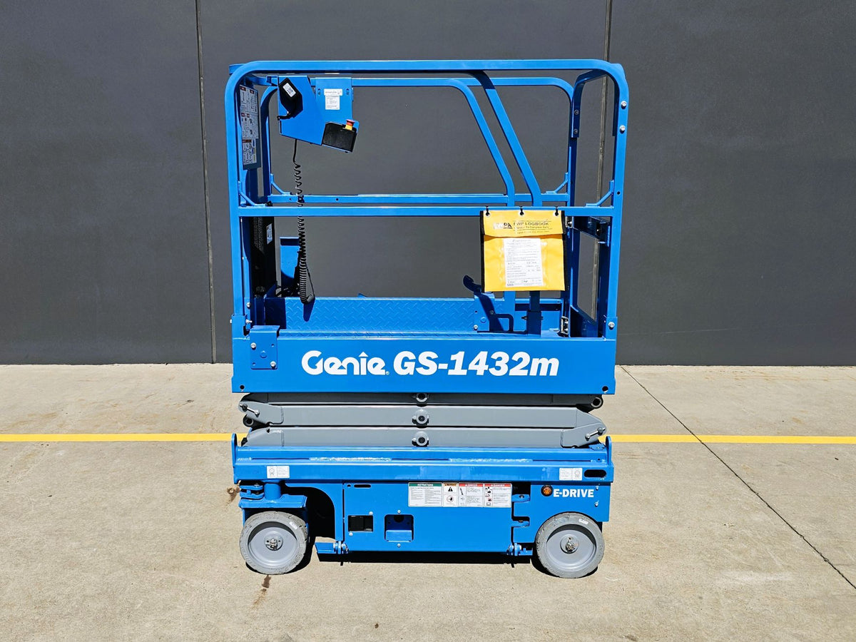2021 Genie GS-1432m - 14ft Electric Micro Scissor Lift – Auslift Equipment