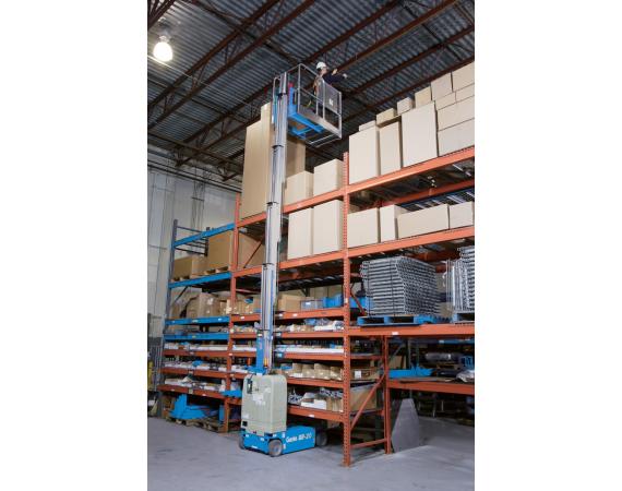 Genie 20ft Mast Lifts Vertical Lift for Sale & Hire – Auslift