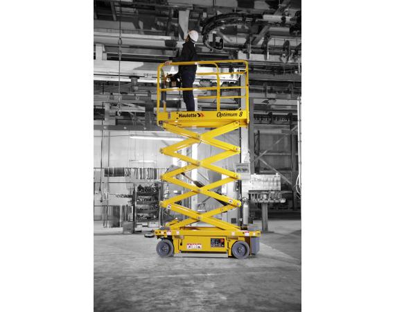 Haulotte Optimum 8AC 19ft Electric Scissor Lift – Auslift Equipment