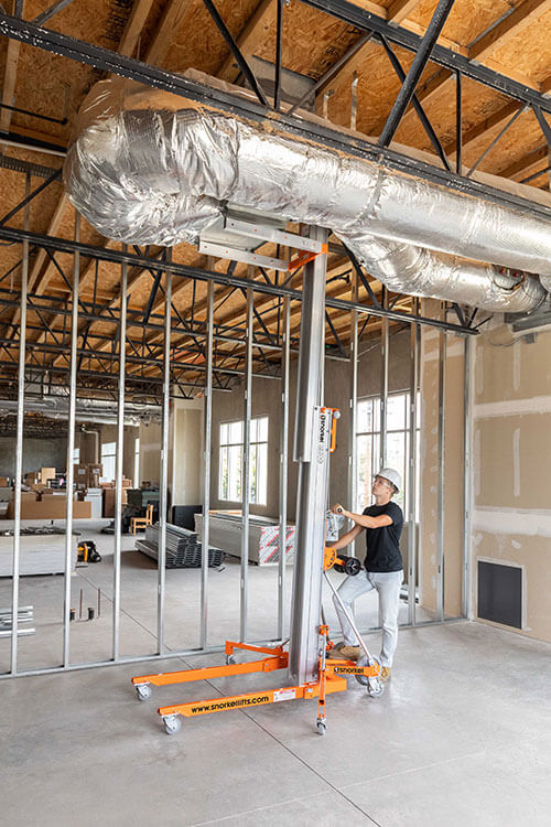 ML18C- 318kg to 5.6m Duct Lifter by Snorkel – Auslift Equipment